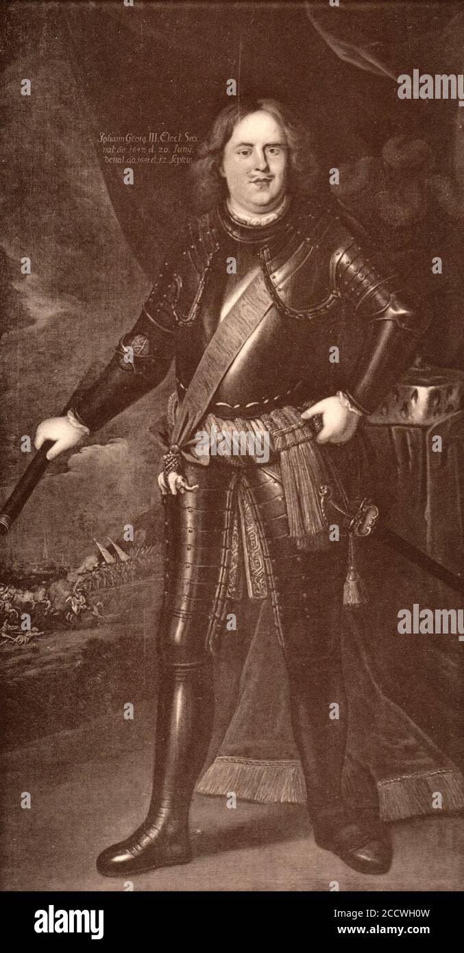 Johann georg iii hi-res stock photography and images - Alamy