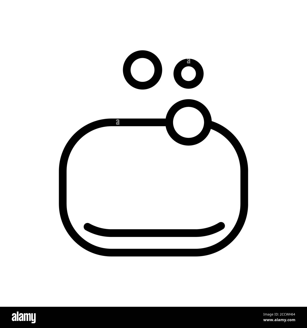 soap symbol line icon, Vector Illustration Stock Vector Image & Art - Alamy