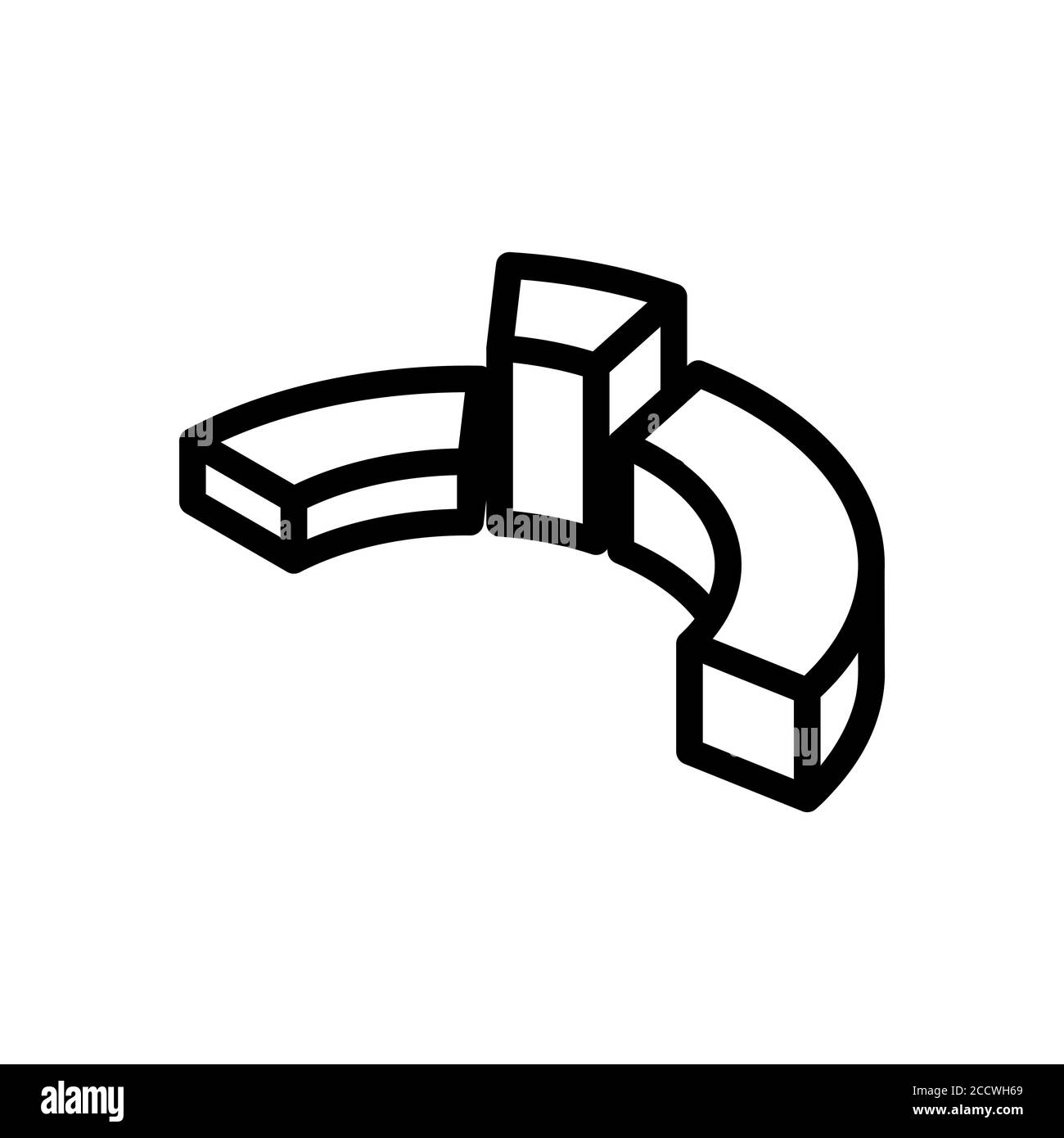 chart symbol line icon, Vector Illustration Stock Vector Image & Art ...