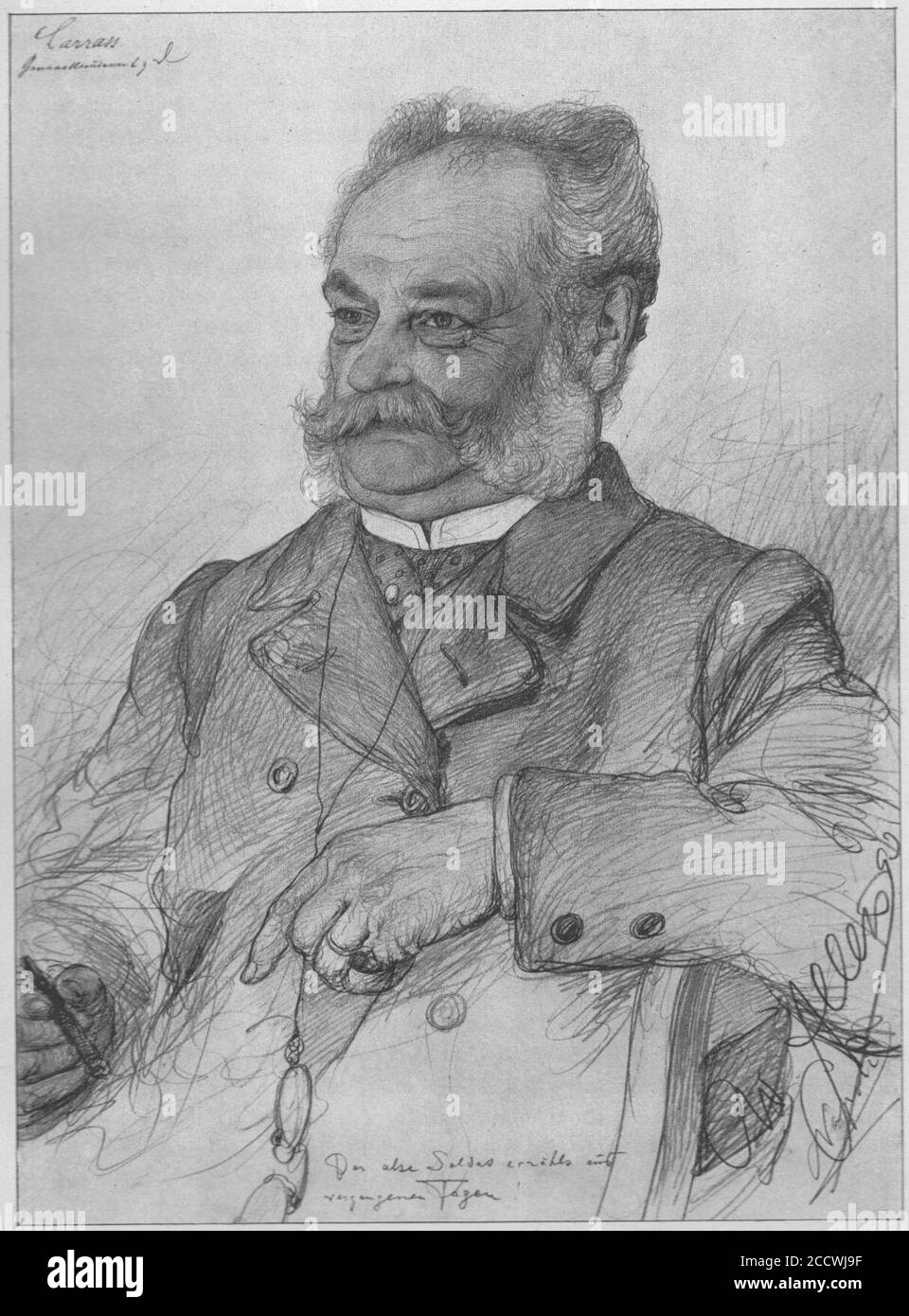 Johannes Anton Larraß 1893 by C.W. Allers Stock Photo - Alamy