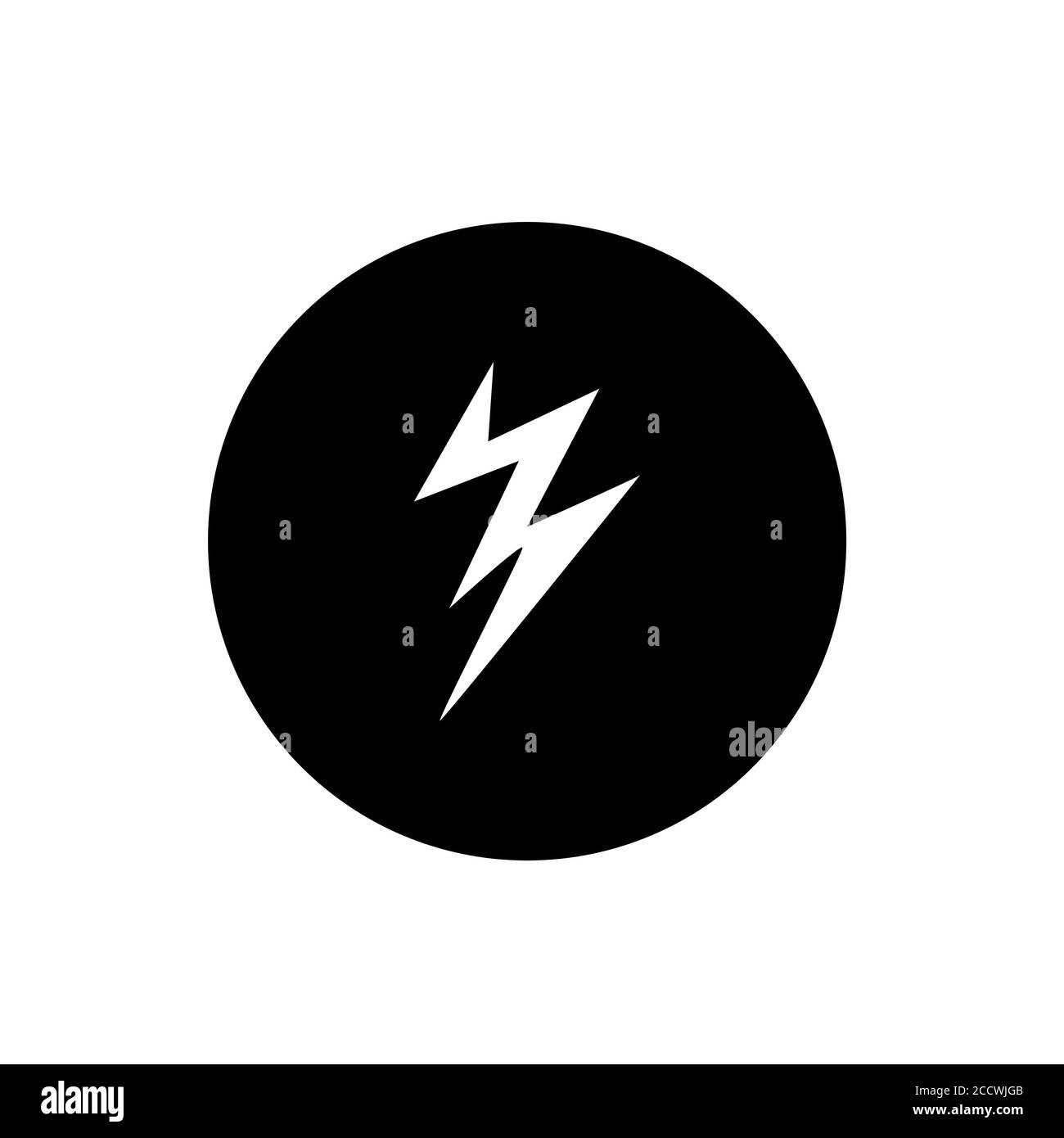 lightning bolt icon Stock Vector Image & Art - Alamy