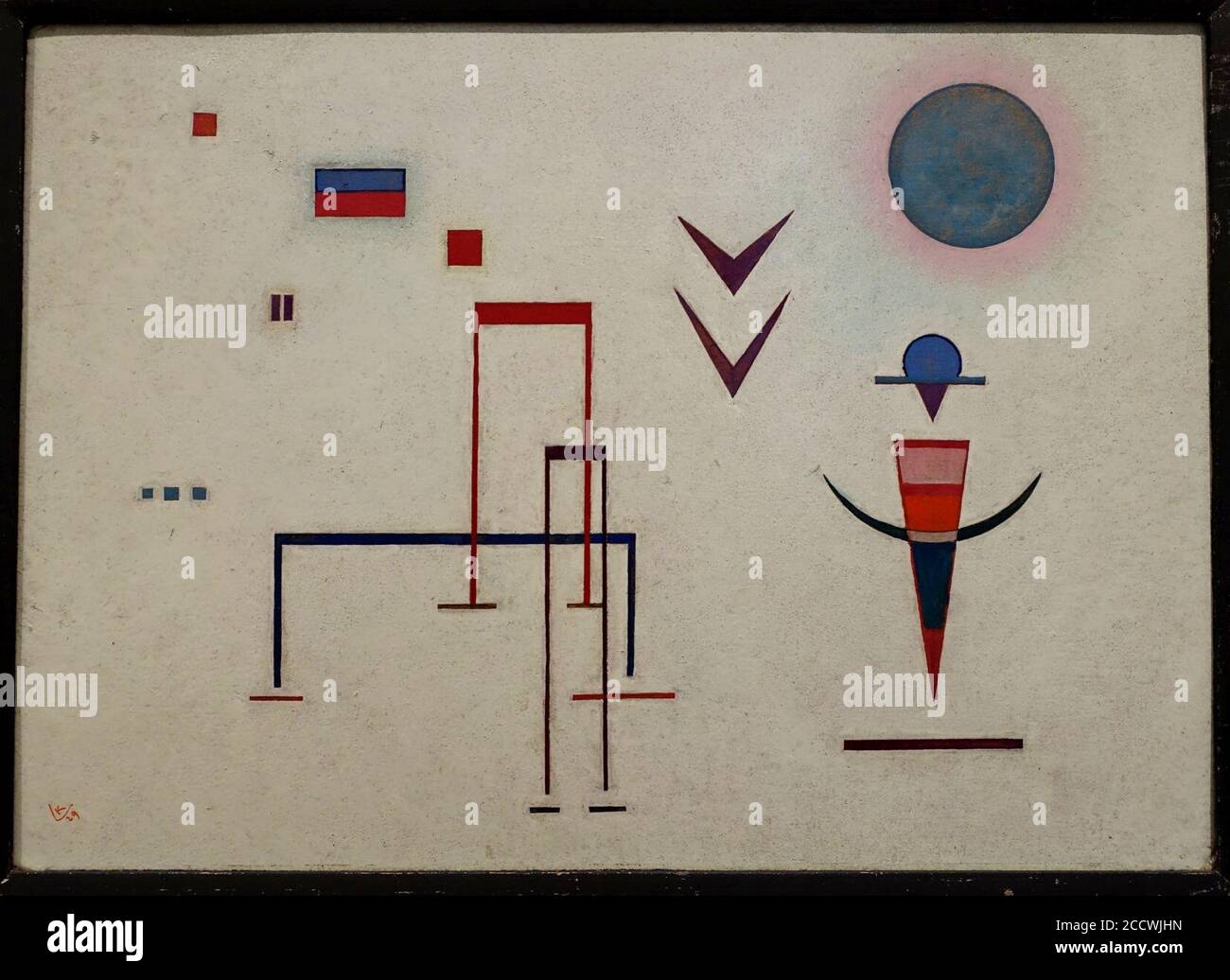 Jocular Sounds by Wassily Kandinsky, 1929 Stock Photo - Alamy