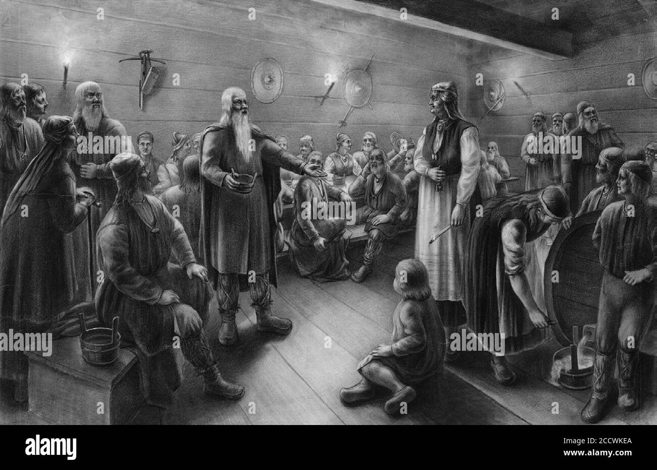 Johan Kortman - The Wedding at Pohjola Stock Photo - Alamy