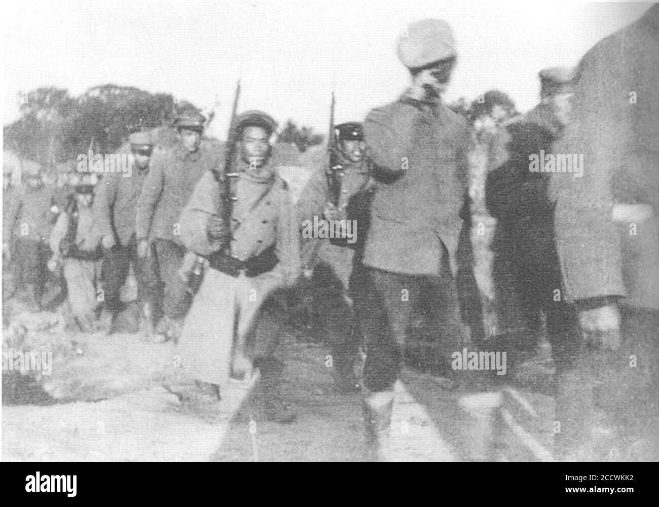 Japanese Guards Tsingtao 1914 Stock Photo - Alamy