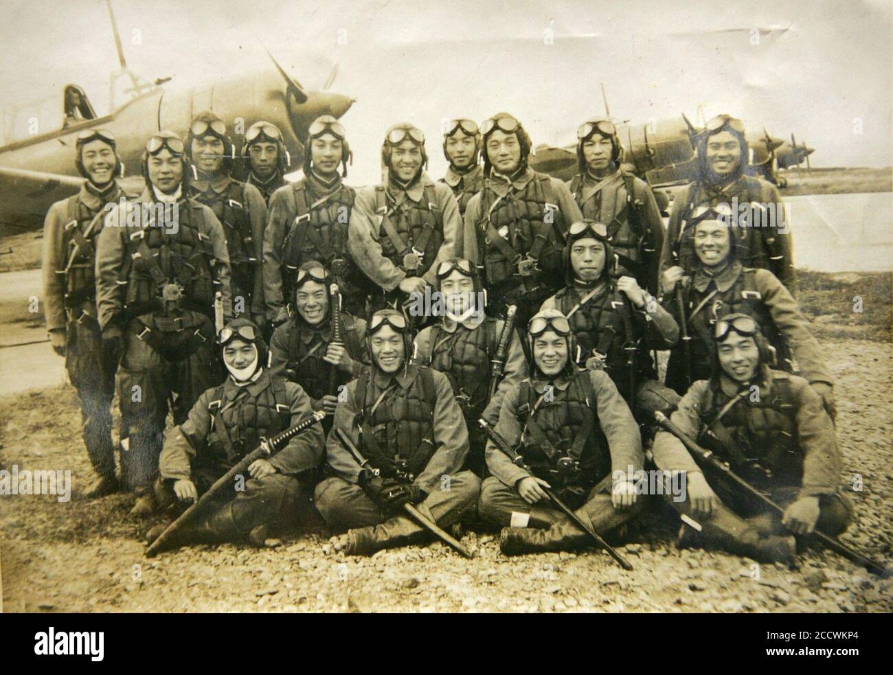 Japanese Kamikaze pilots Stock Photo - Alamy