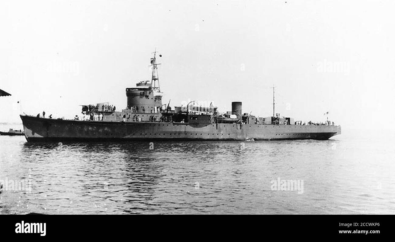 Japanese minelayer Itsukushima Photo NH98366 Stock Photo - Alamy