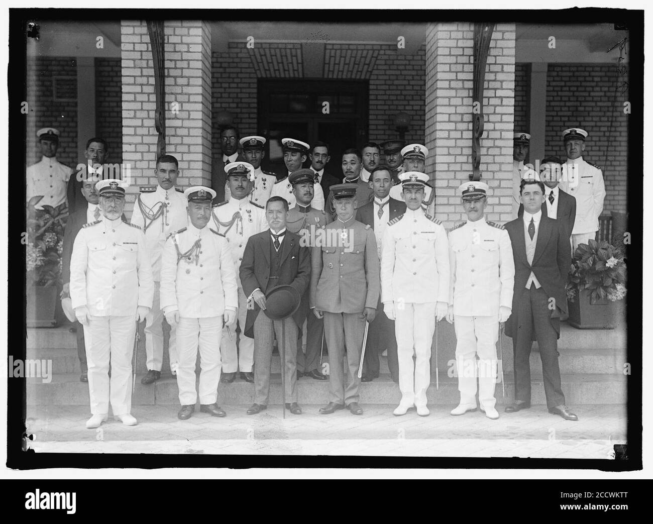 JAPANESE MISSION TO U.S. VISIT TO NAVAL ACADEMY Stock Photo - Alamy
