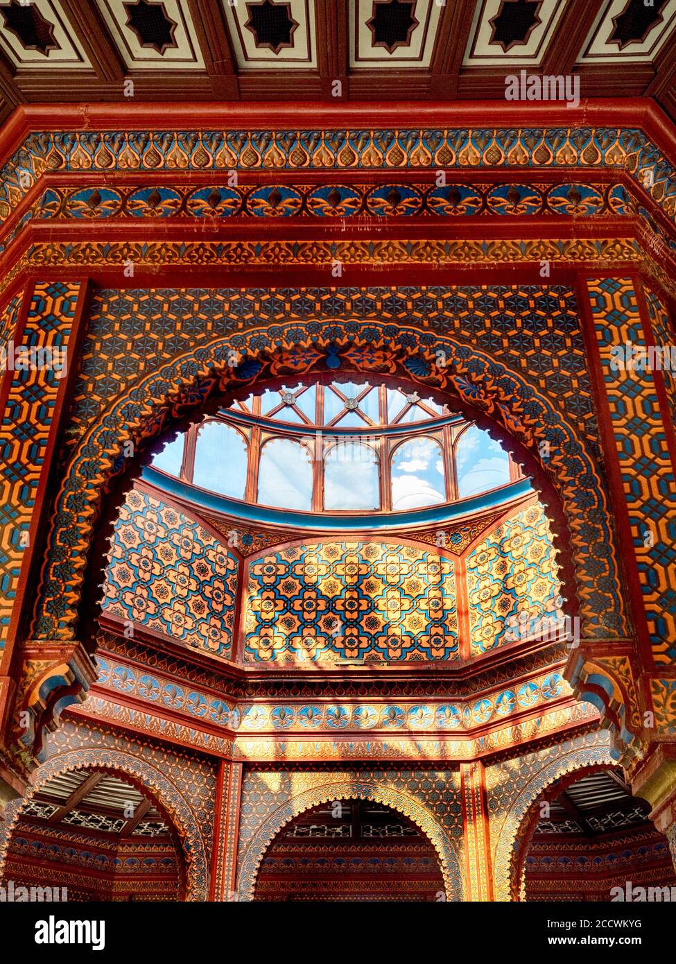 Kiosco morisco moorish kiosk in hi-res stock photography and images - Alamy