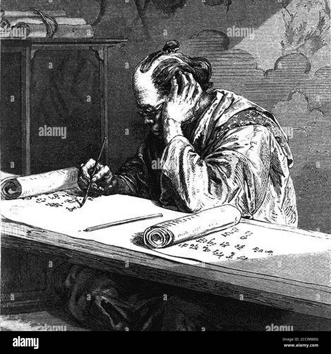 Edo scene Black and White Stock Photos & Images - Alamy