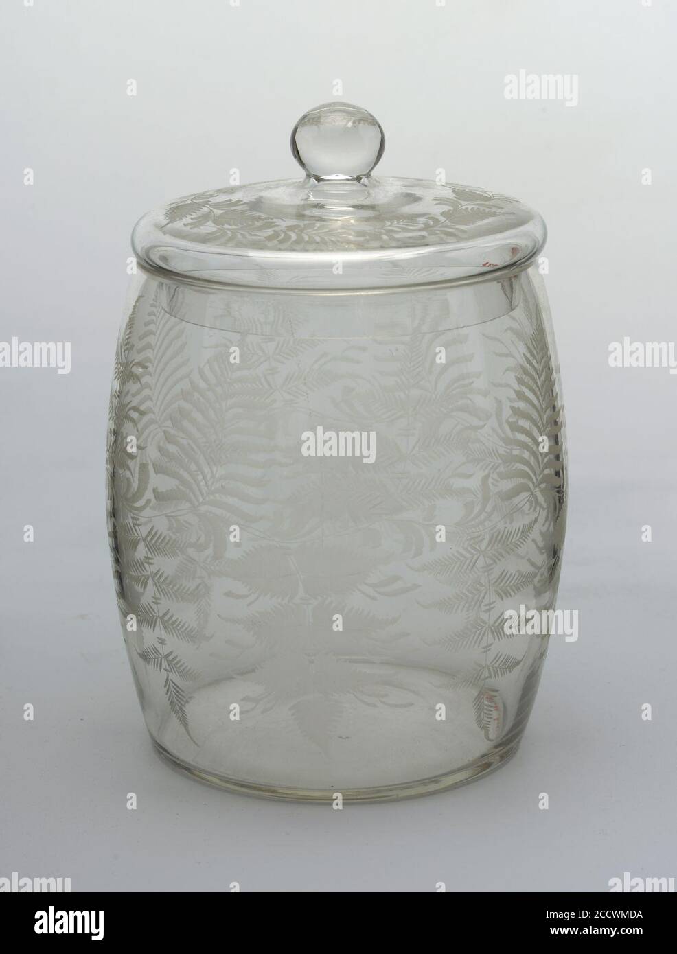 Jar And Cover, 19th century Stock Photo - Alamy