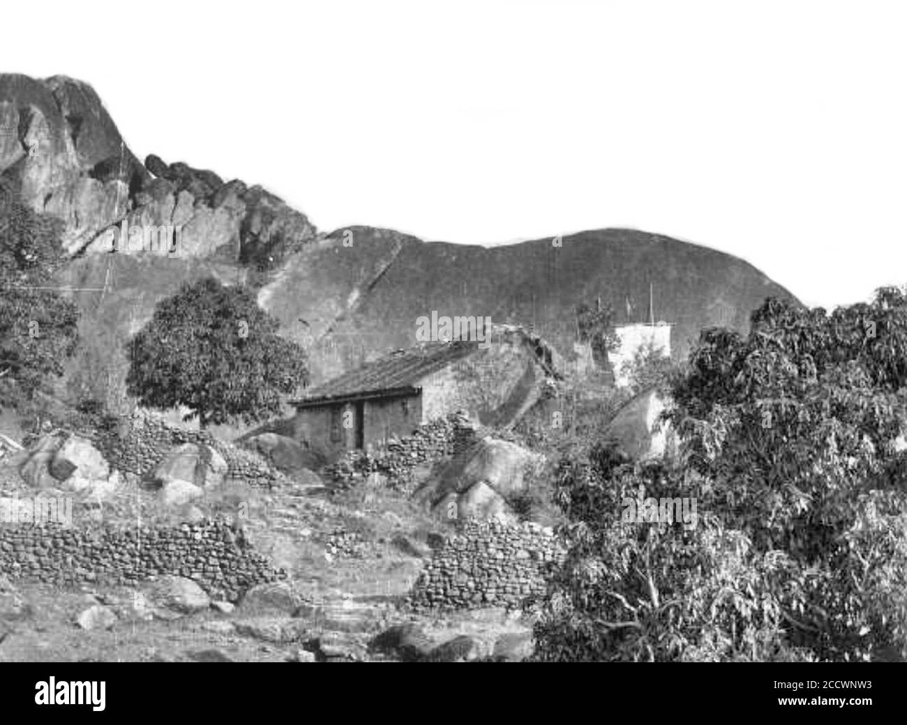 Jaugada rock with Ashoka Major Rock Edict Stock Photo - Alamy