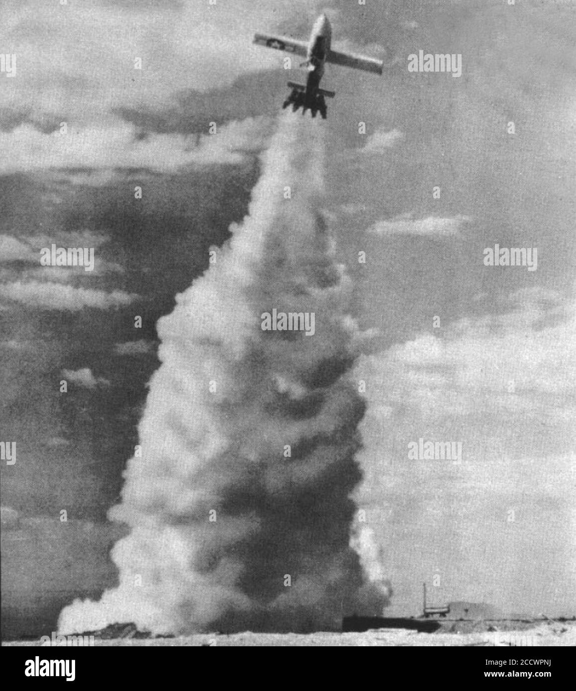 JB-2 Loon missile launch c1947 Stock Photo - Alamy