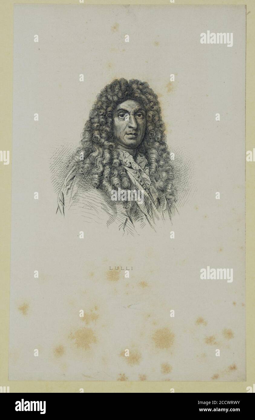 Portrait Of Jean Baptiste Lully High Resolution Stock Photography and ...