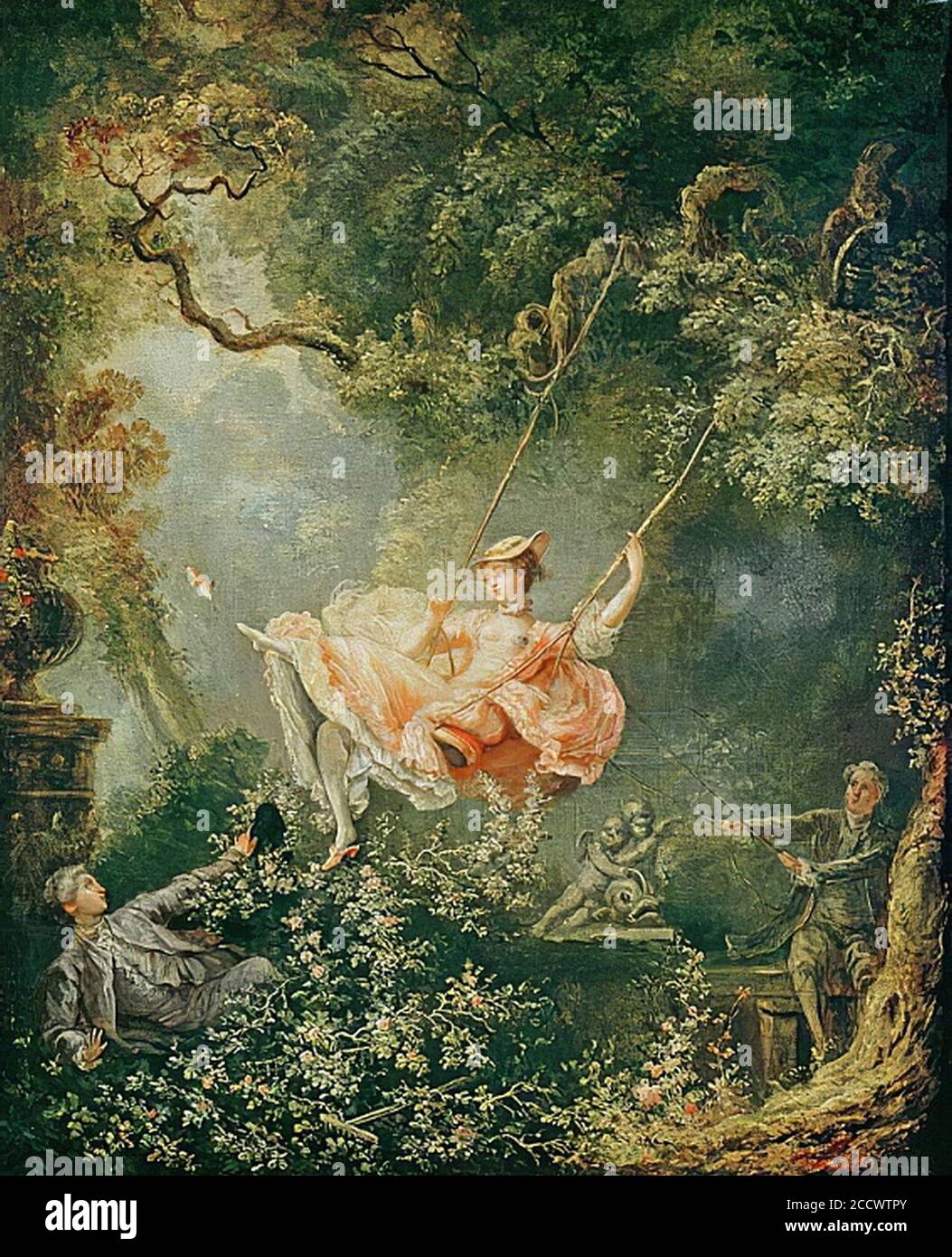 Jean Honore Fragonard The Swing Tangled