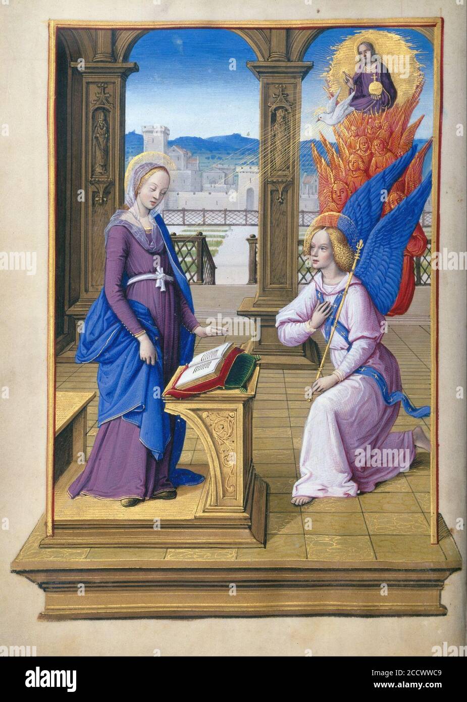 Jean Poyer - Hours of Henry VIII Stock Photo - Alamy