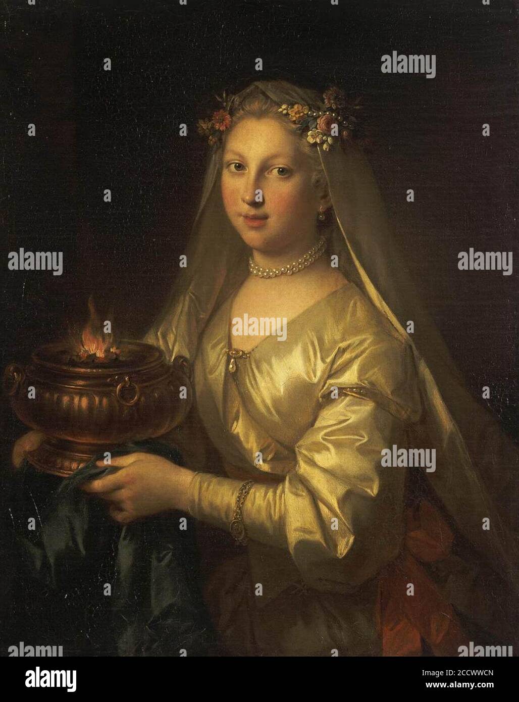 Jean Raoux – Vestal Virgin Stock Photo - Alamy