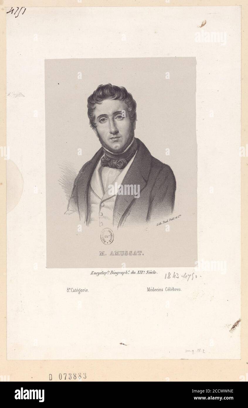 Jean Zuléma Amussat 01 Stock Photo - Alamy