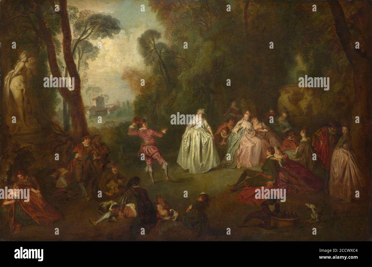 Jean baptiste pater the dance hi-res stock photography and images - Alamy