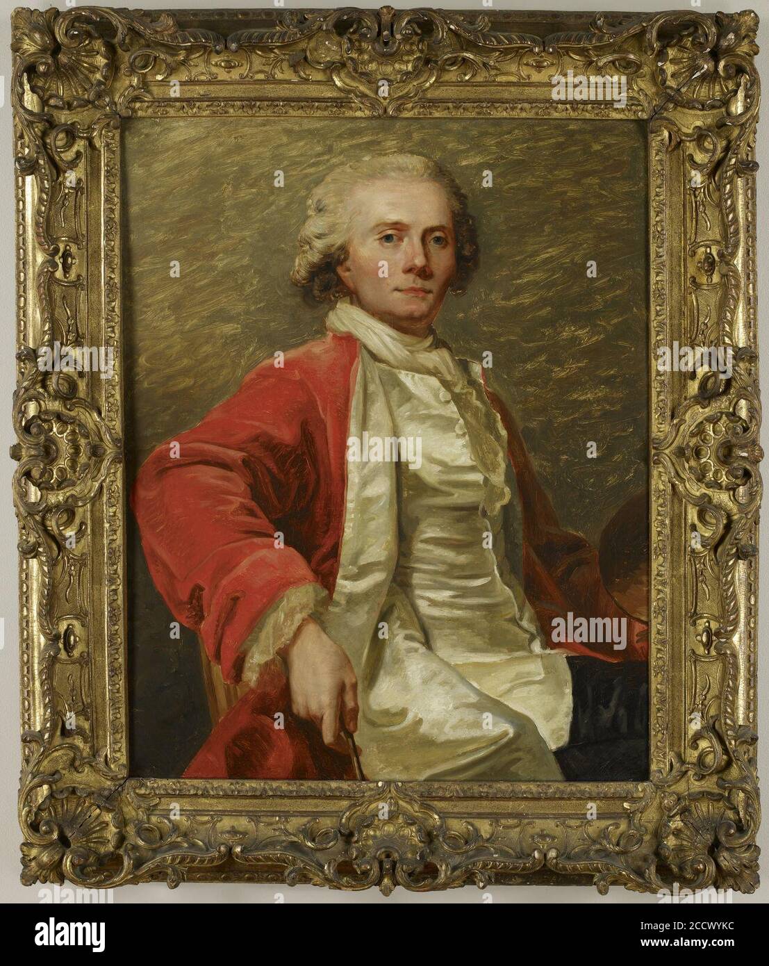 Jean-Laurent Mosnier - Self-Portrait Stock Photo - Alamy