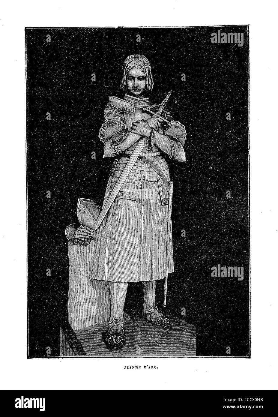 Jeanne d'arc Black and White Stock Photos & Images - Alamy