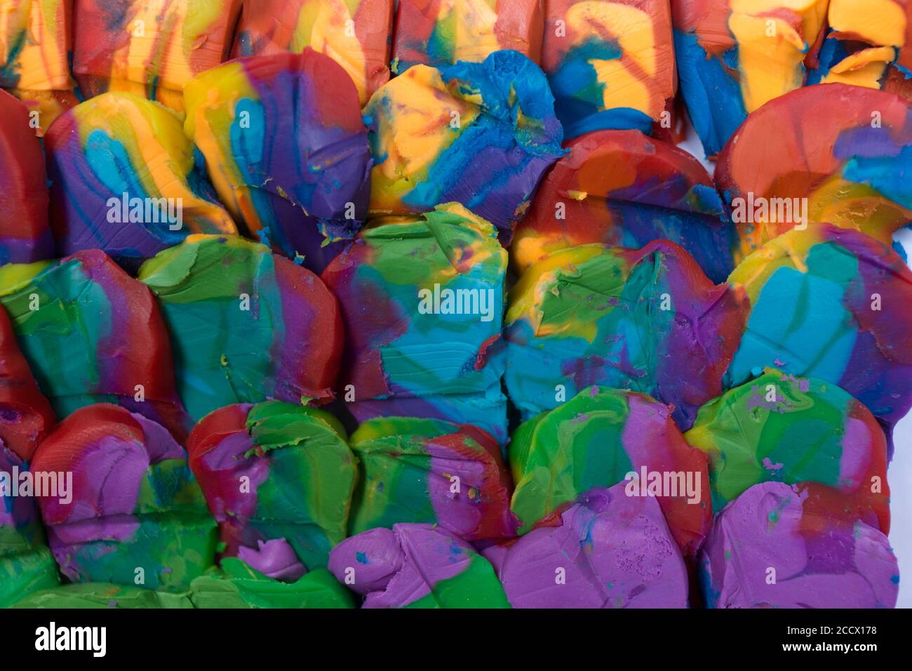 Colorful plasticine scale background. Close up texture Stock Photo - Alamy