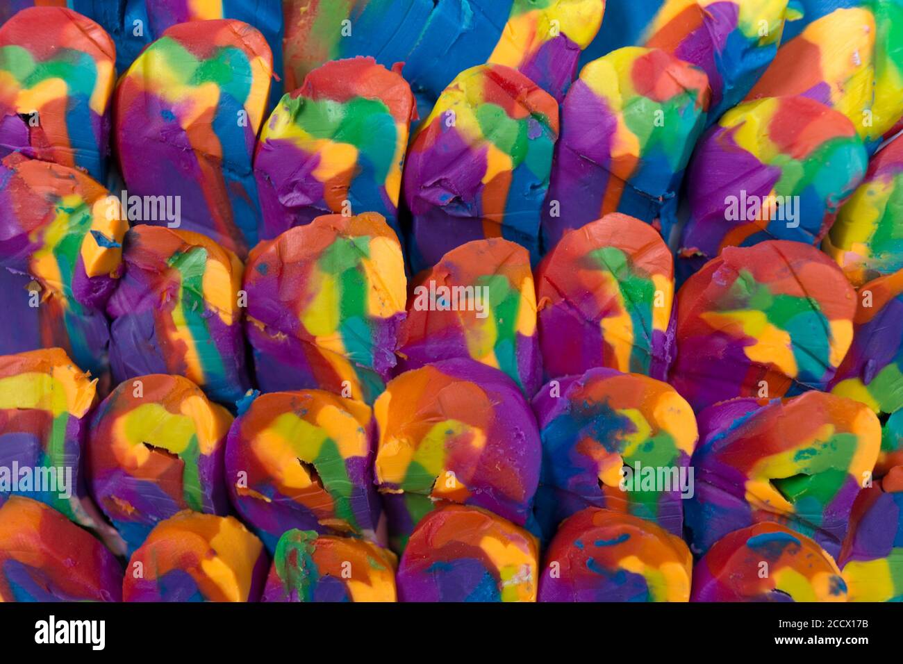 Colorful plasticine scale background. Close up texture Stock Photo - Alamy