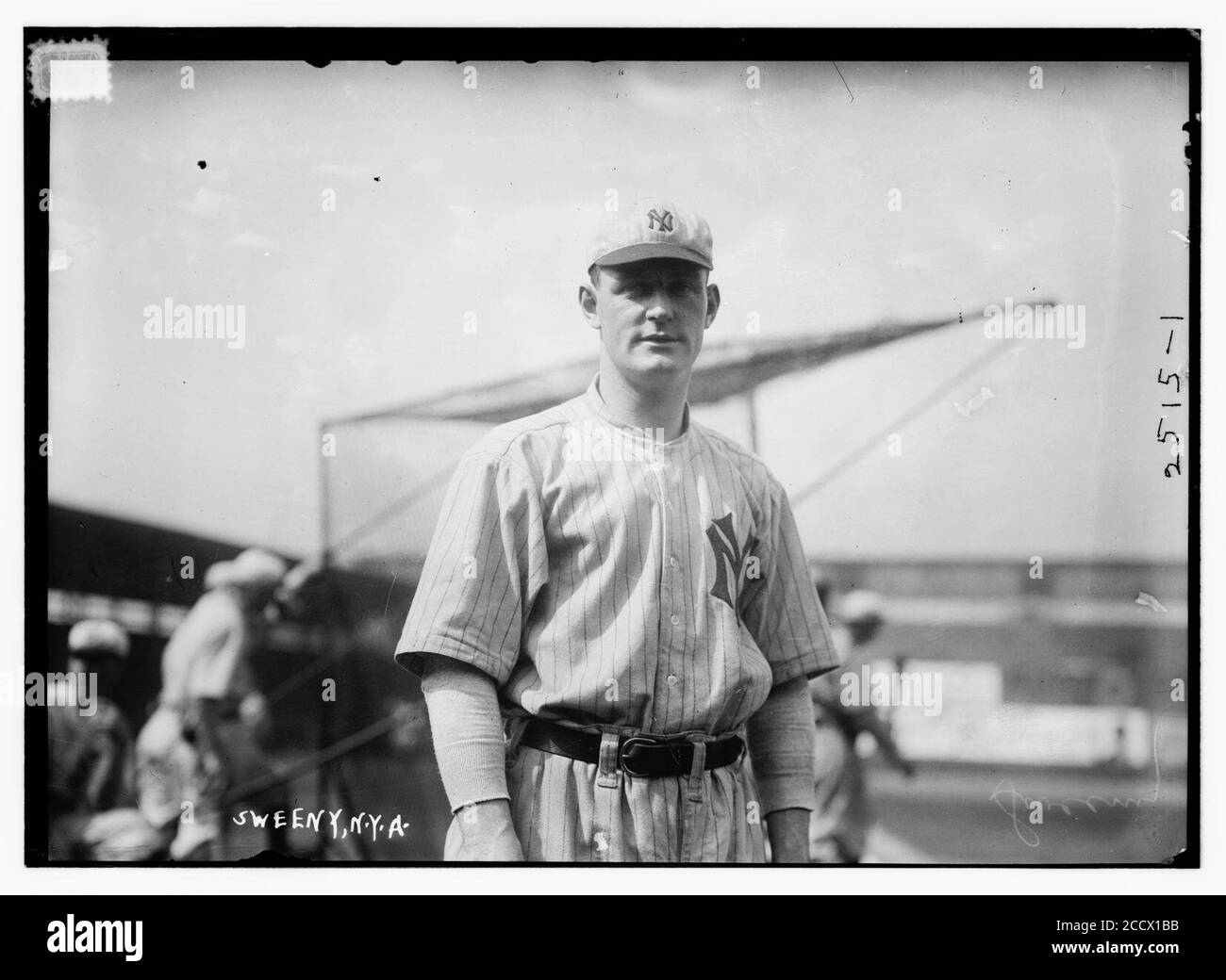 Jeff Sweeney, New York AL (baseball Stock Photo - Alamy