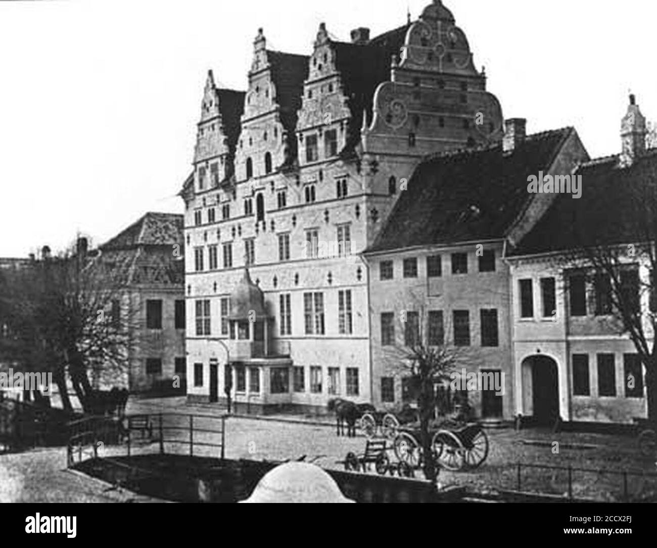 Jens Bangs Stenhus i Aalborg Stock Photo - Alamy
