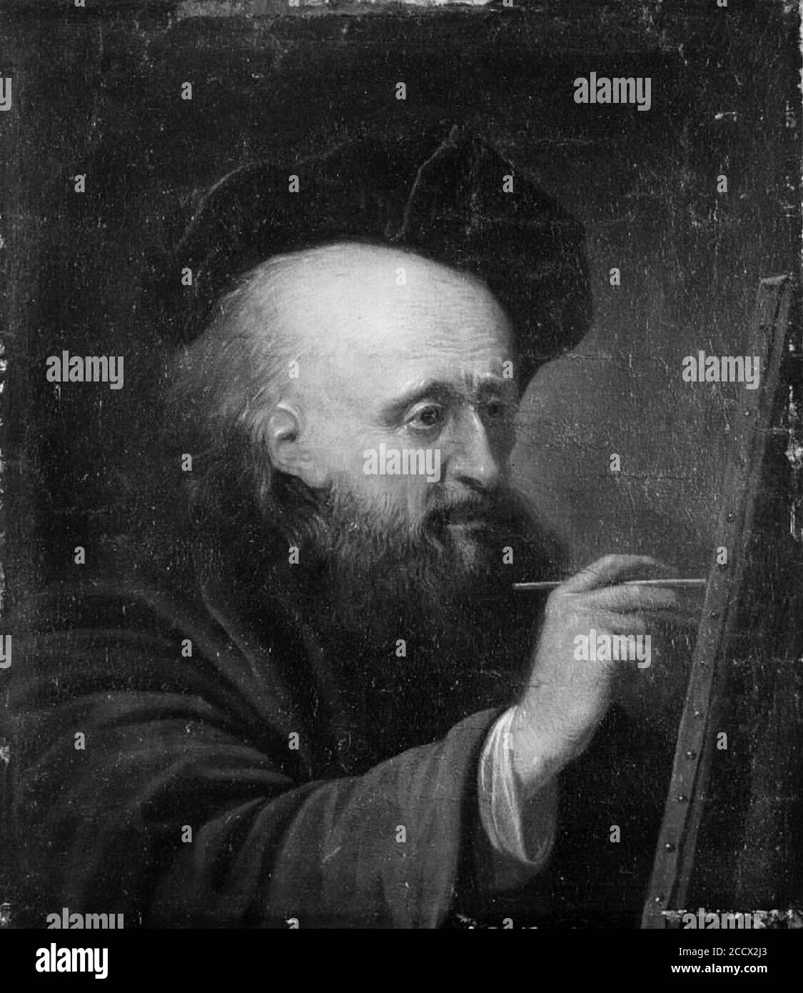 Jens Juel - En aldrende maler Stock Photo - Alamy