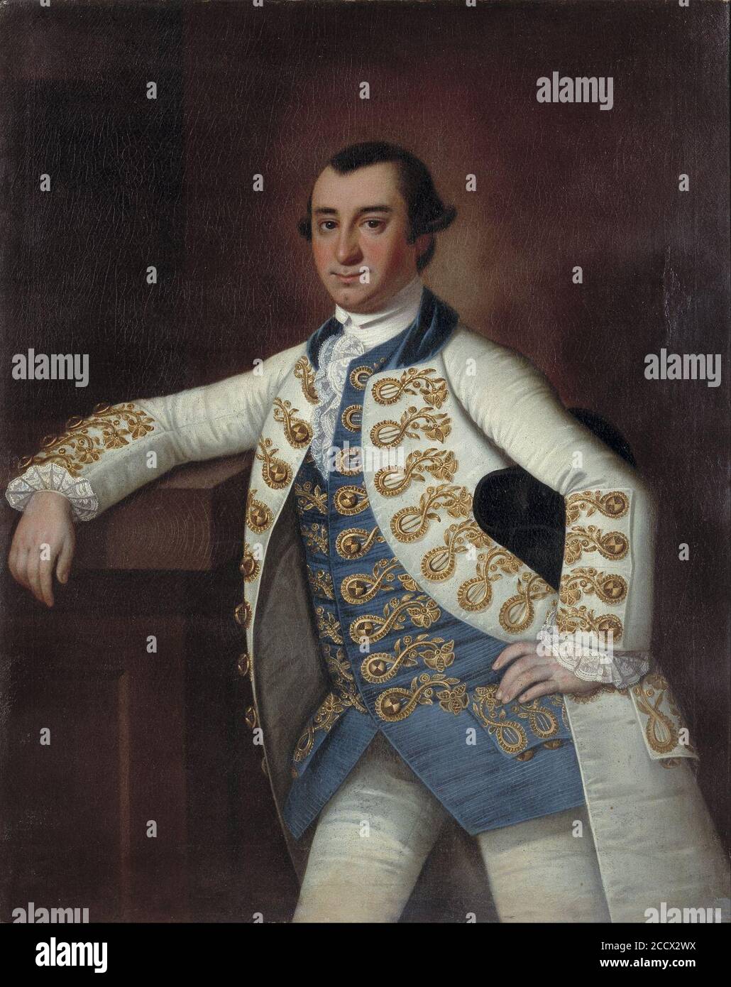 Jeremiah theus colonel barnard elliott hi-res stock photography and ...