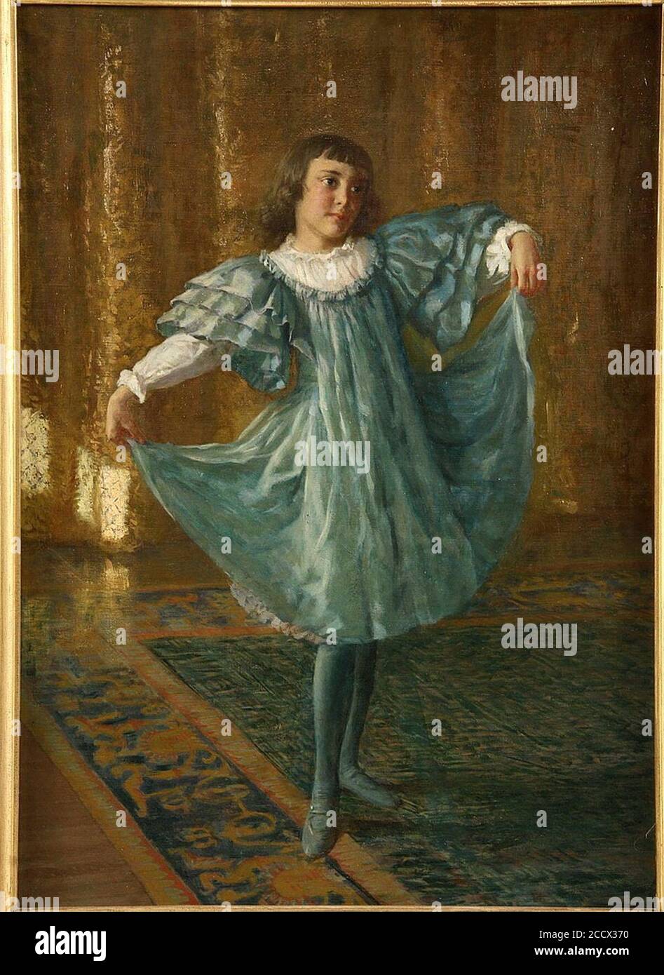 Jerry Barrett young dancer Stock Photo - Alamy