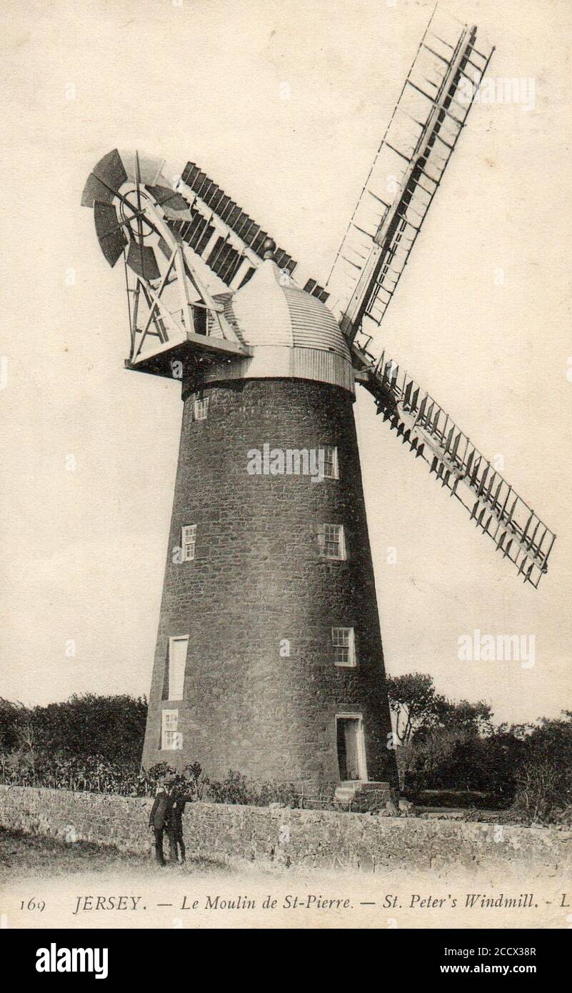 Jersey St Peters 1906 Stock Photo - Alamy