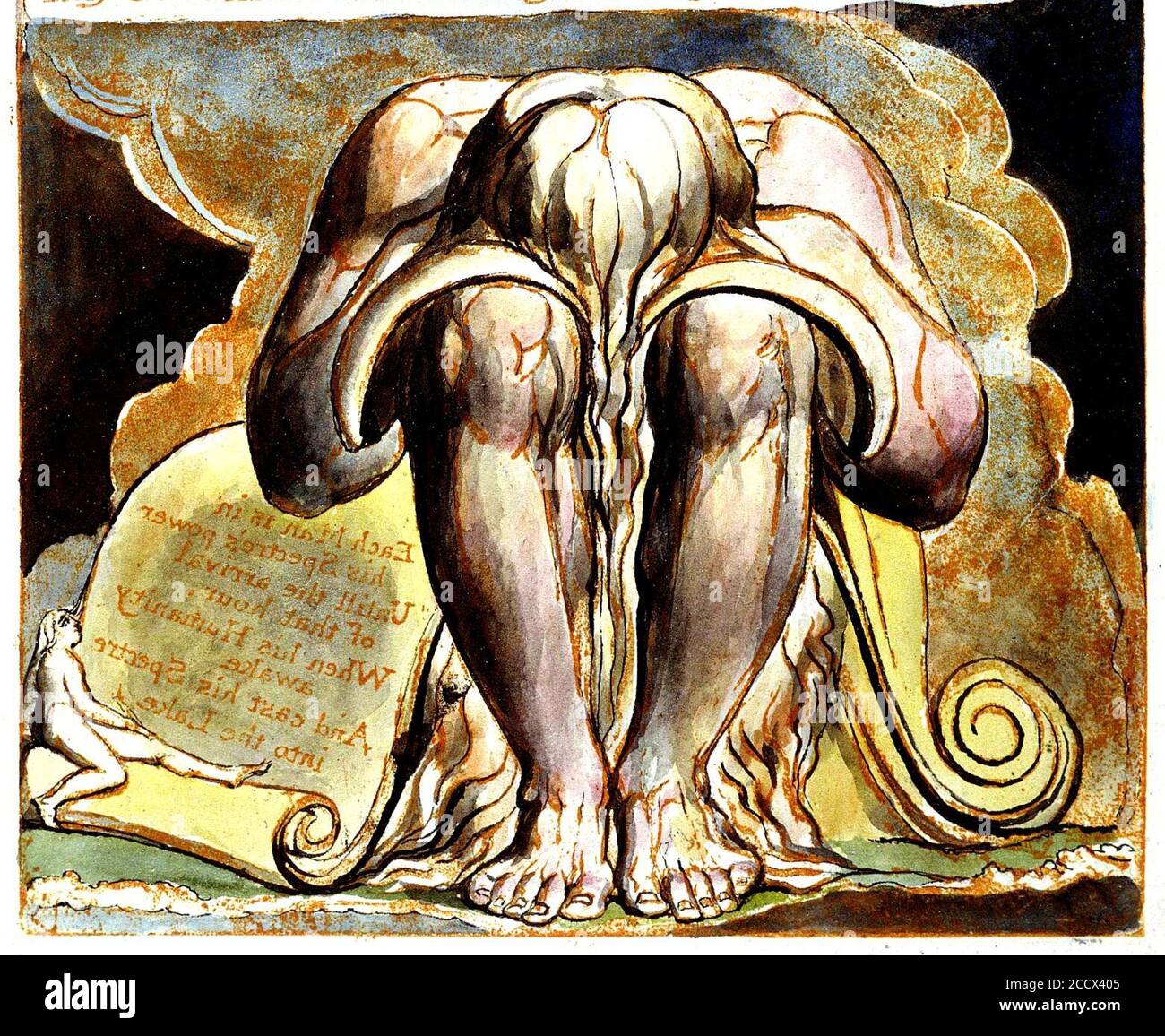 Jerusalem The Emanation of The Giant Albion, copy E, object 41 Detail ...