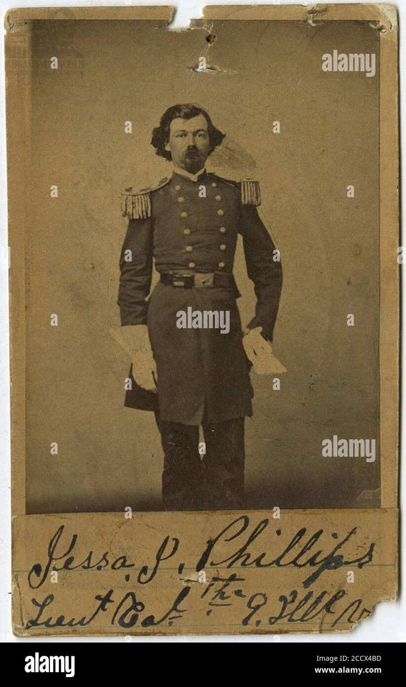 Jesse J. Phillips (ALP BIB 485 Stock Photo - Alamy