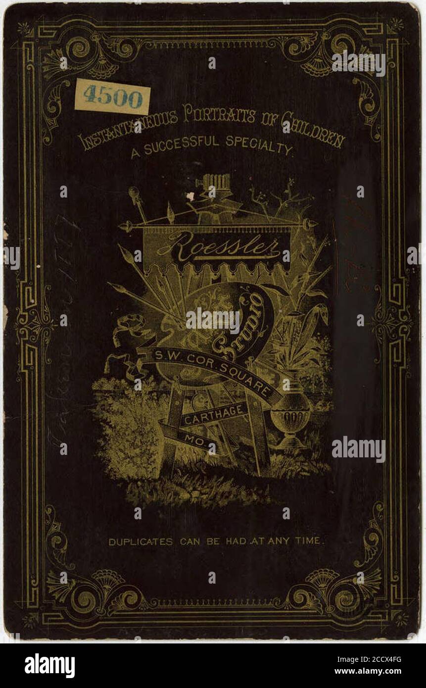 Jesse Rhoads (ALP BIB 3117 Stock Photo - Alamy