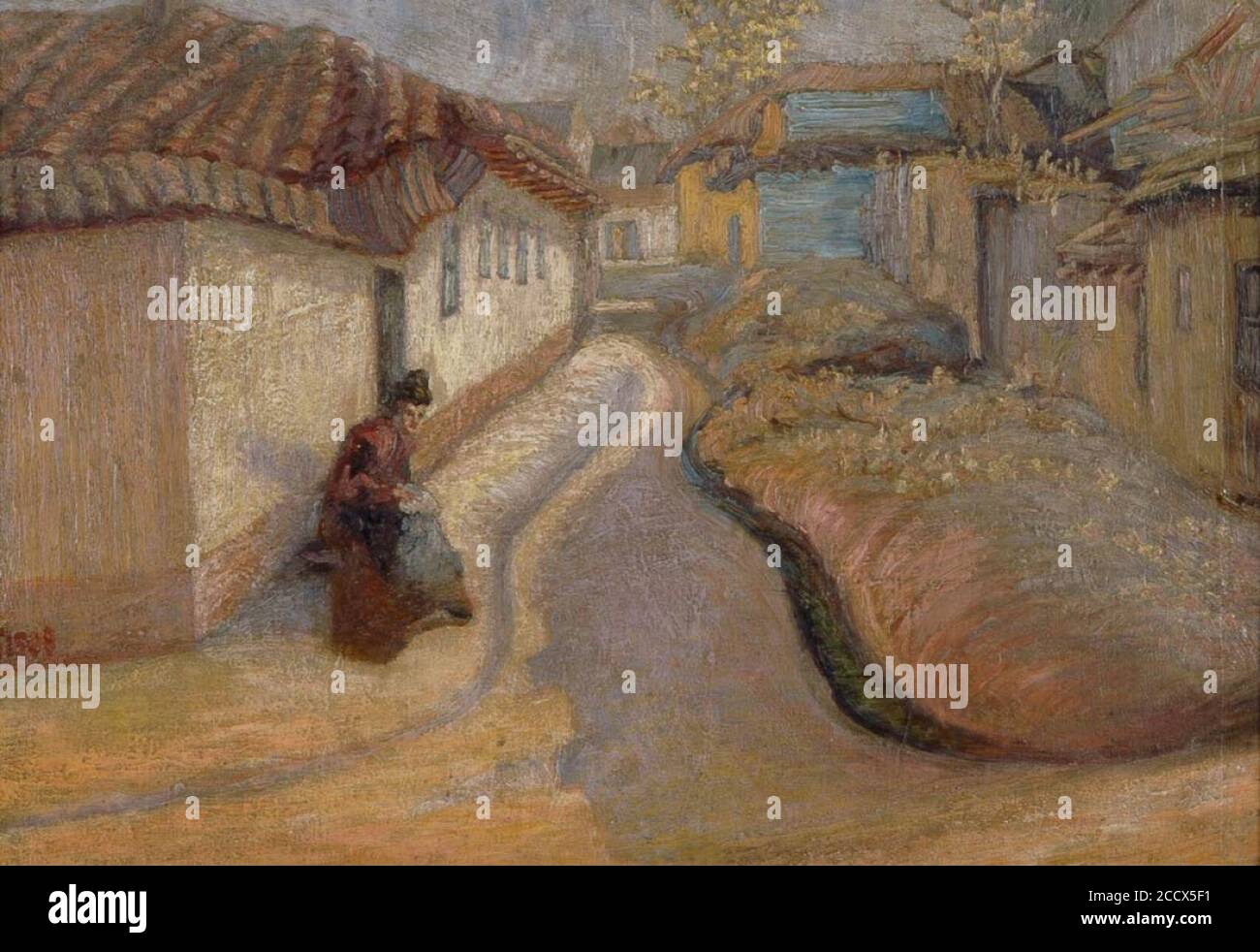 Jevrejska mala u Beogradu - Nadežda Petrović Stock Photo - Alamy