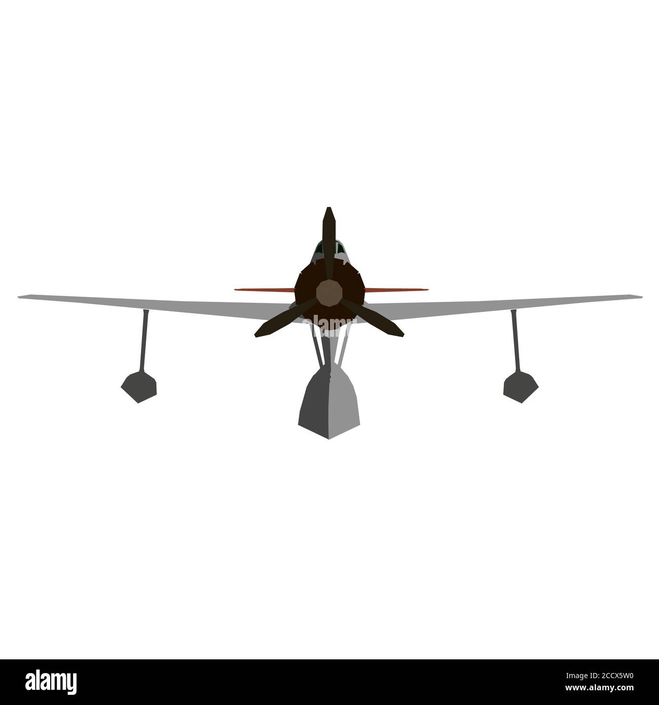 Taking off the water Stock Vector Images - Alamy