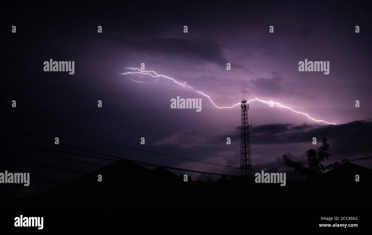 Real Lightning Storm