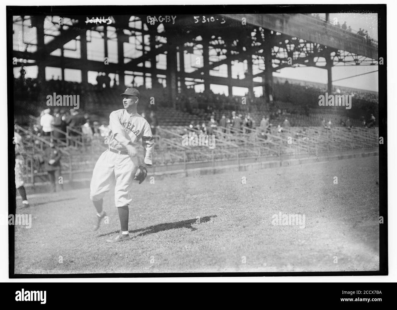 Jim Bagby Sr., Cleveland AL (baseball Stock Photo - Alamy
