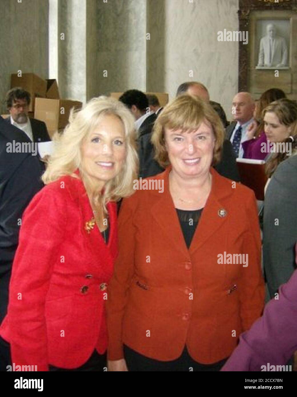 Jill Biden and Carol Shea-Porter Stock Photo - Alamy