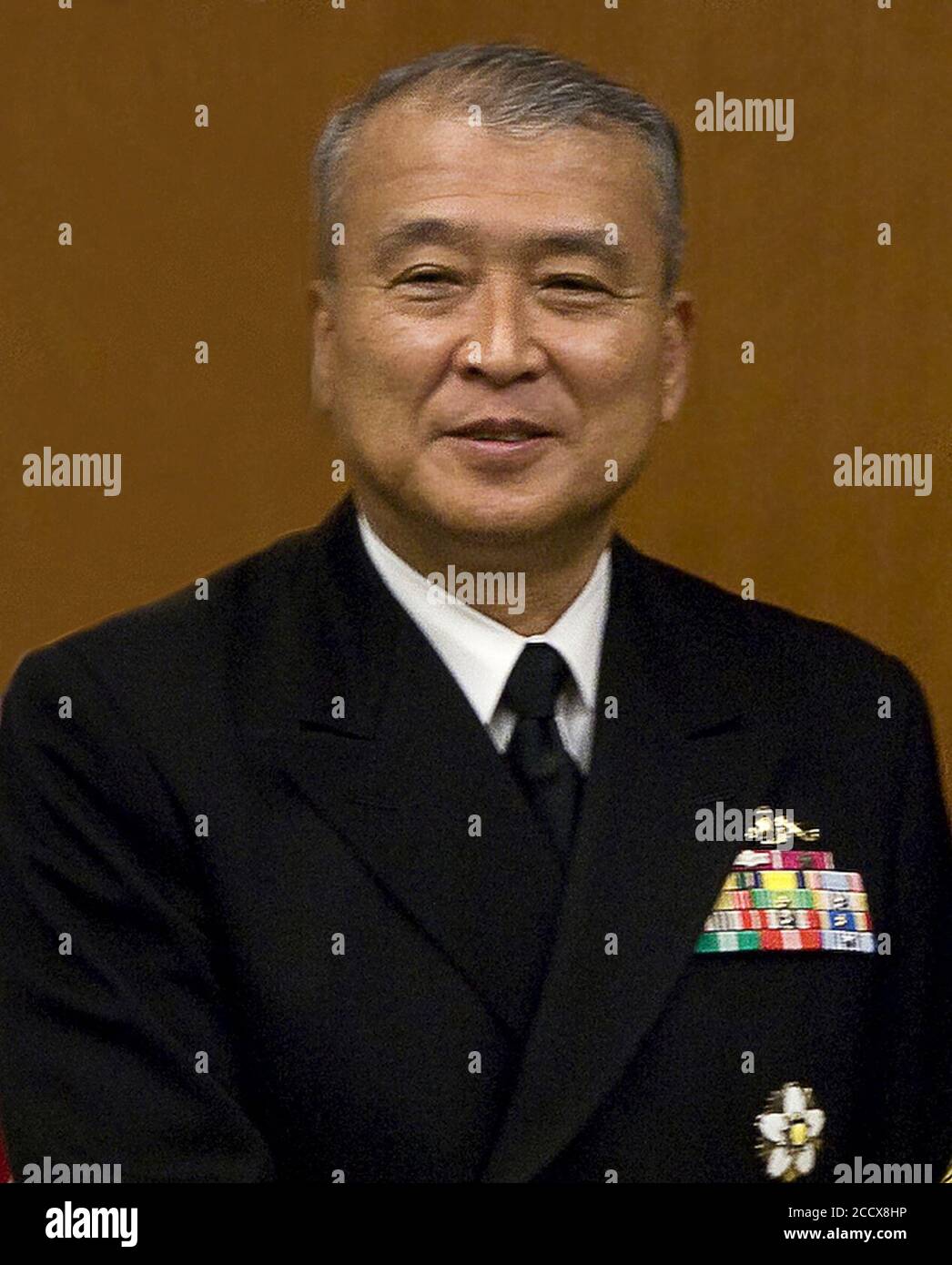 JMSDF Admiral Takashi Saito Stock Photo - Alamy