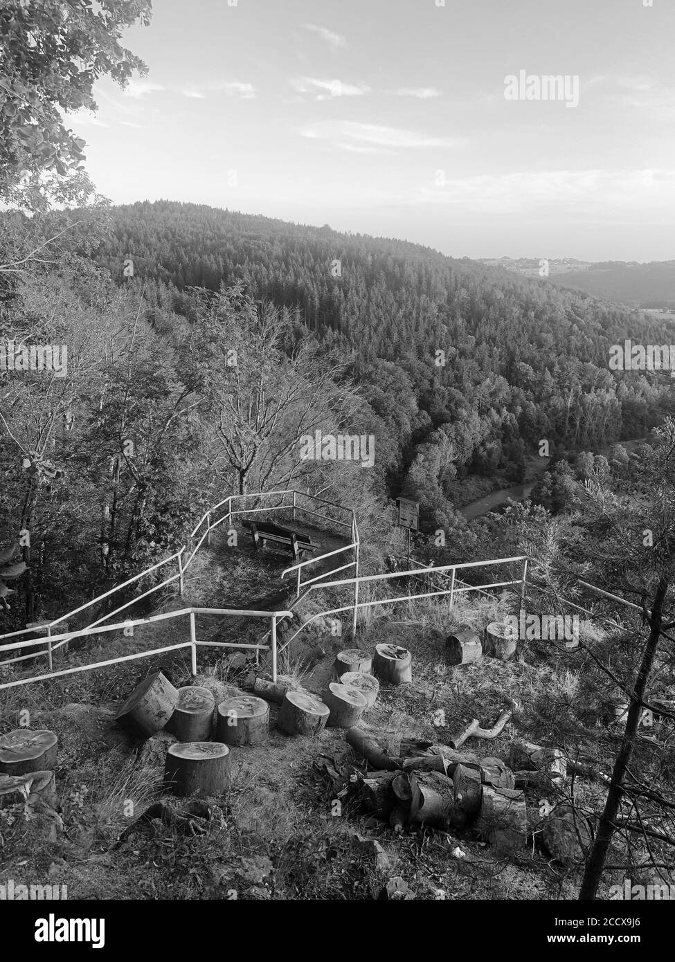 Side view of grass Black and White Stock Photos & Images - Alamy