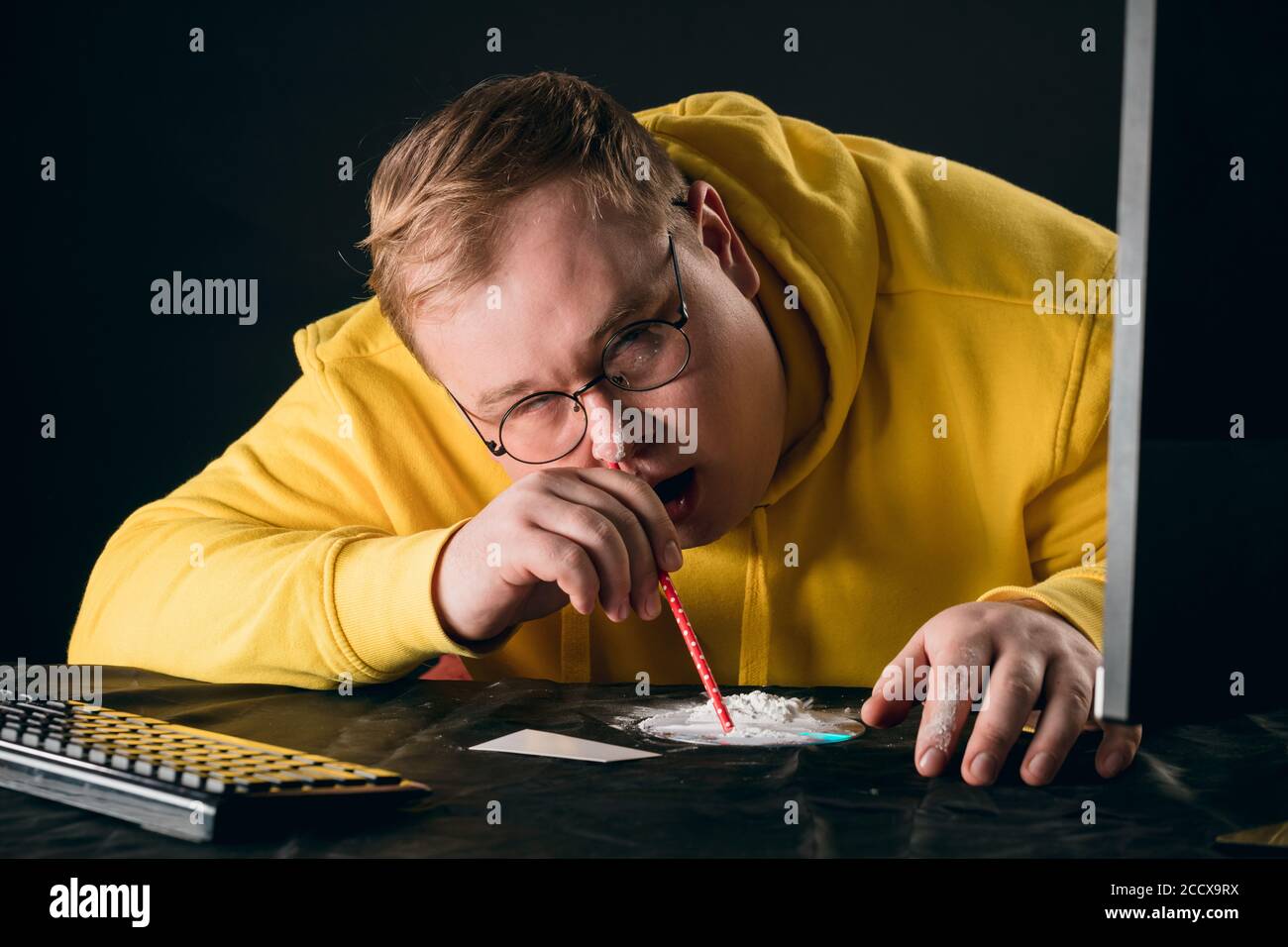 Drugs Crazy High Resolution Stock Photography and Images - Alamy