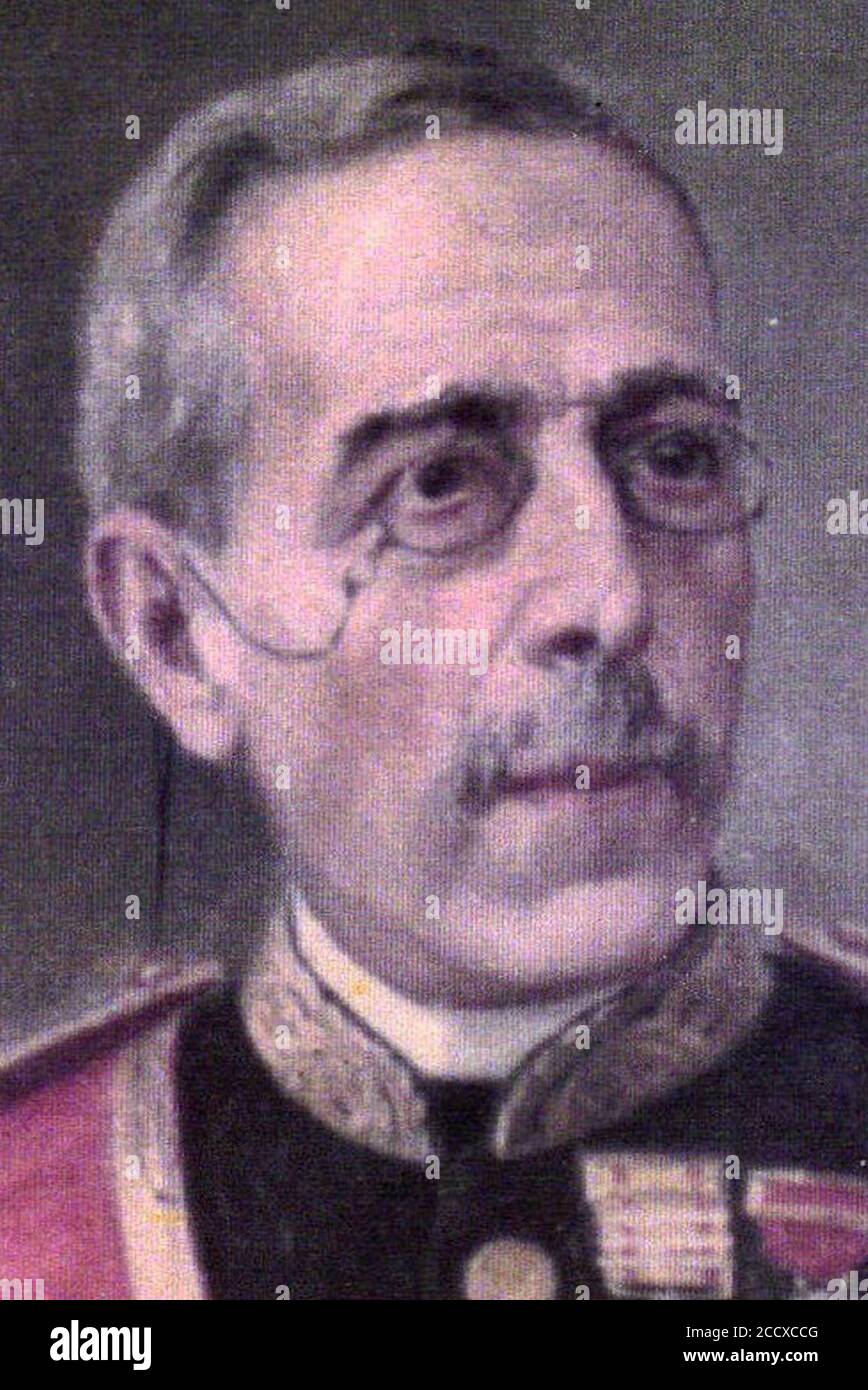 Joaquin Jovellar 1890s (cropped Stock Photo - Alamy