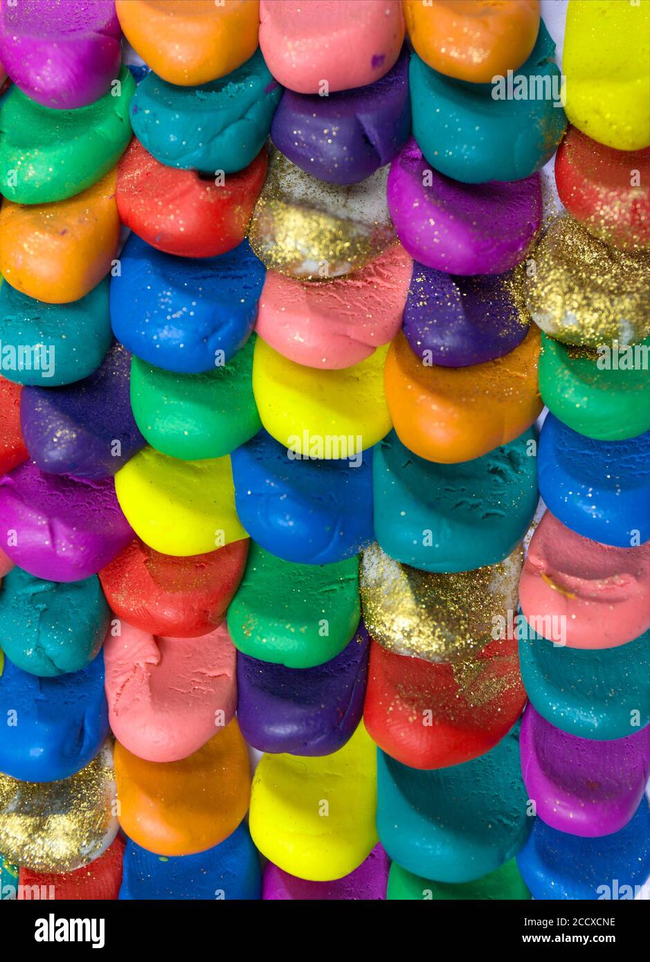 Colorful plasticine scale background. Close up texture Stock Photo - Alamy