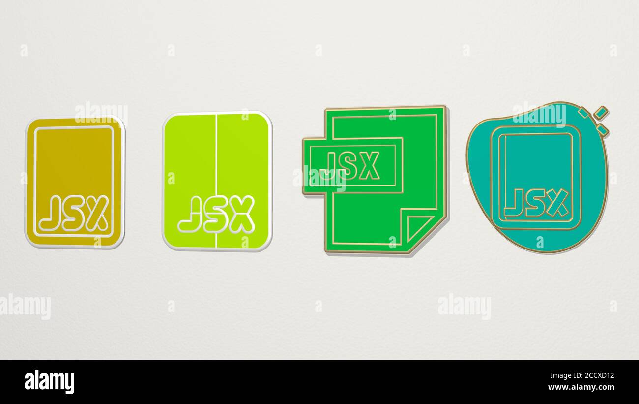 Jsx logo design hi-res stock photography and images - Alamy