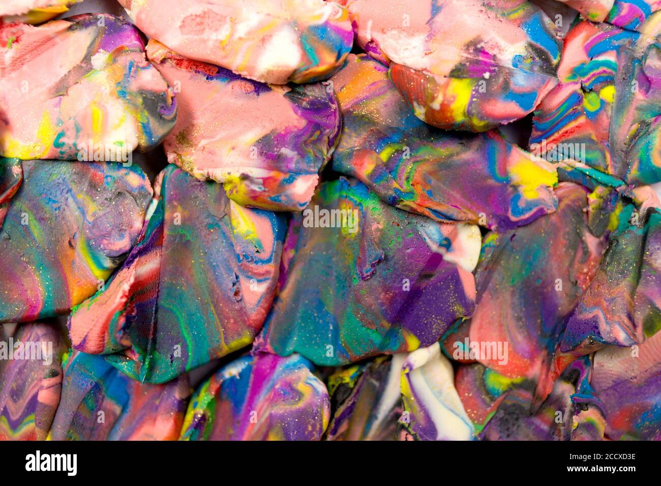 Colorful plasticine scale background. Close up texture Stock Photo - Alamy
