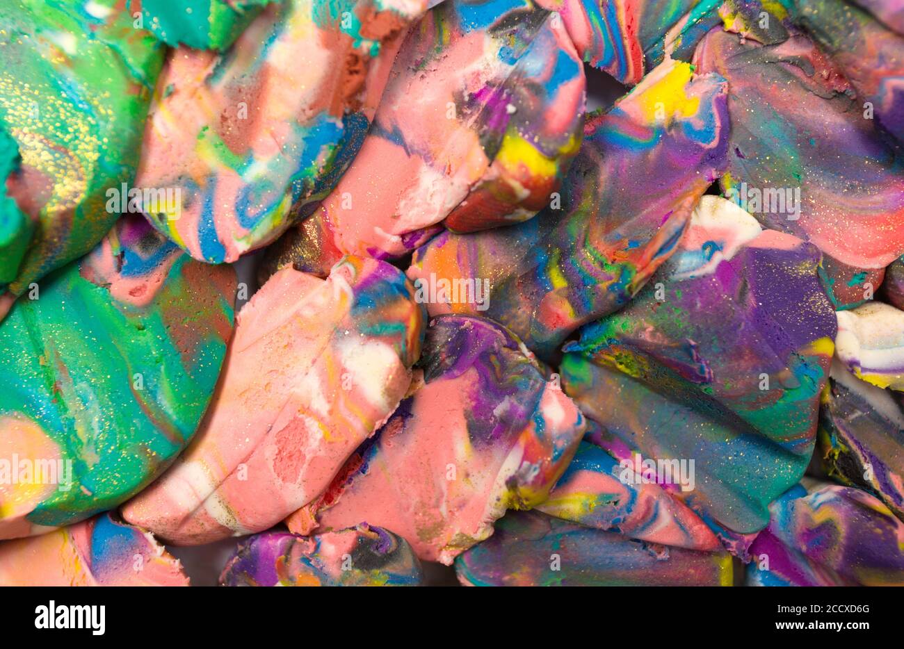 Colorful plasticine scale background. Close up texture Stock Photo - Alamy
