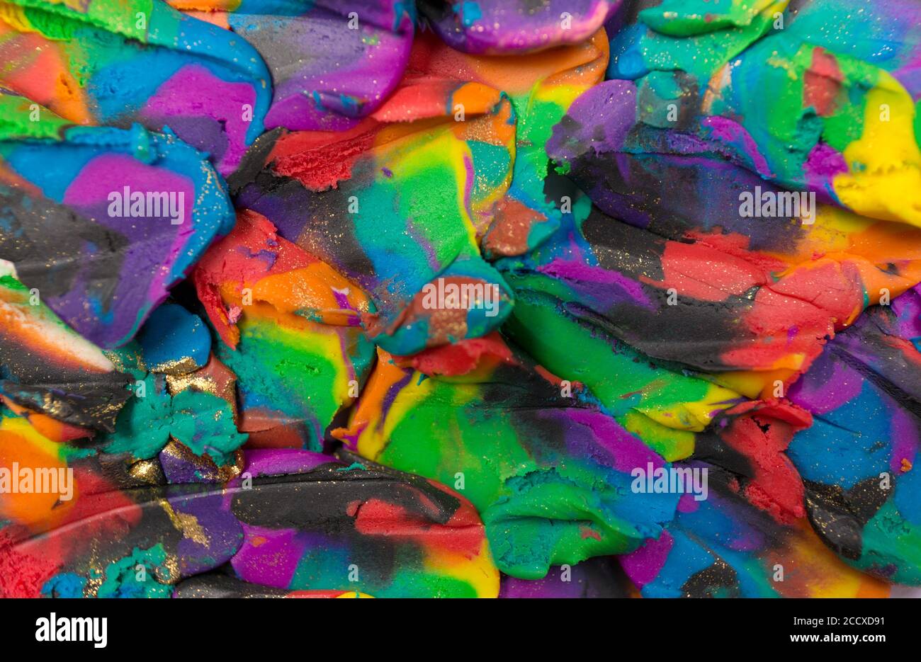 Colorful plasticine scale background. Close up texture Stock Photo - Alamy
