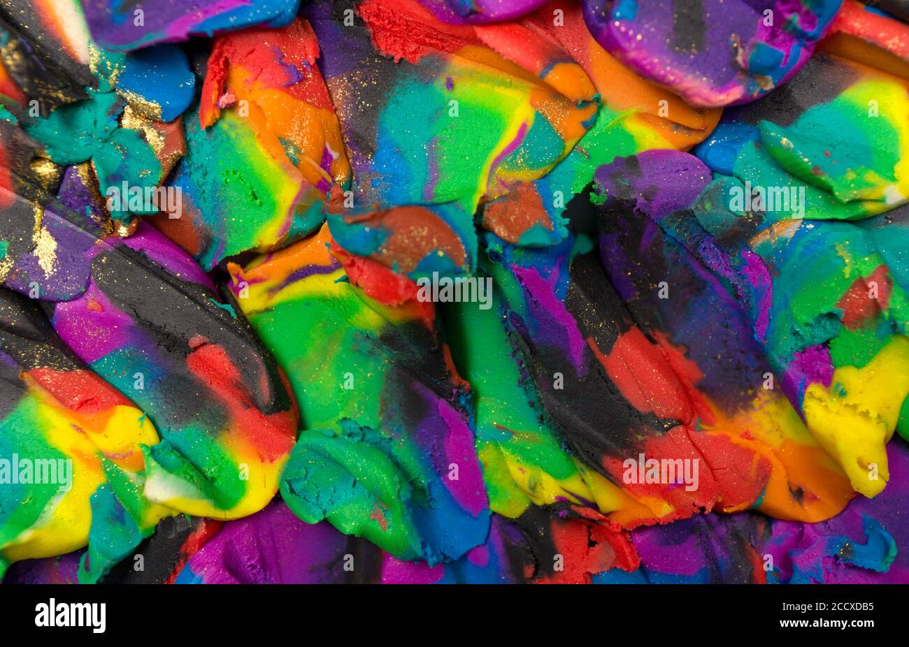 Colorful plasticine scale background. Close up texture Stock Photo - Alamy